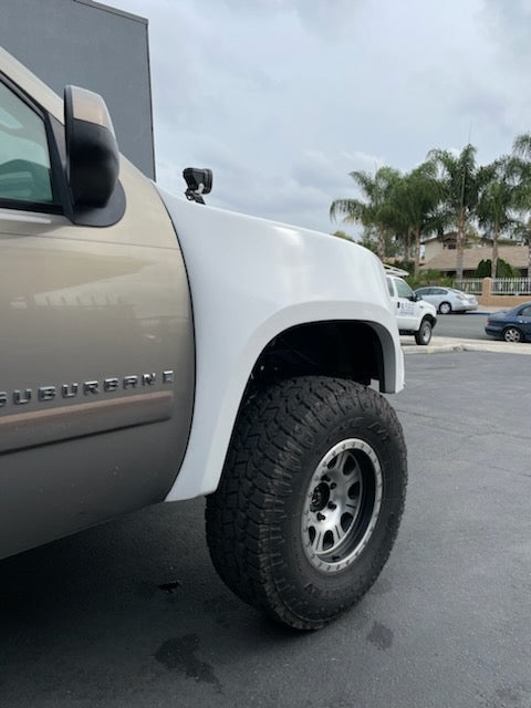 Chevy Tahoe Off Road Fiberglass Fenders FiberwerX Our 2007 2014