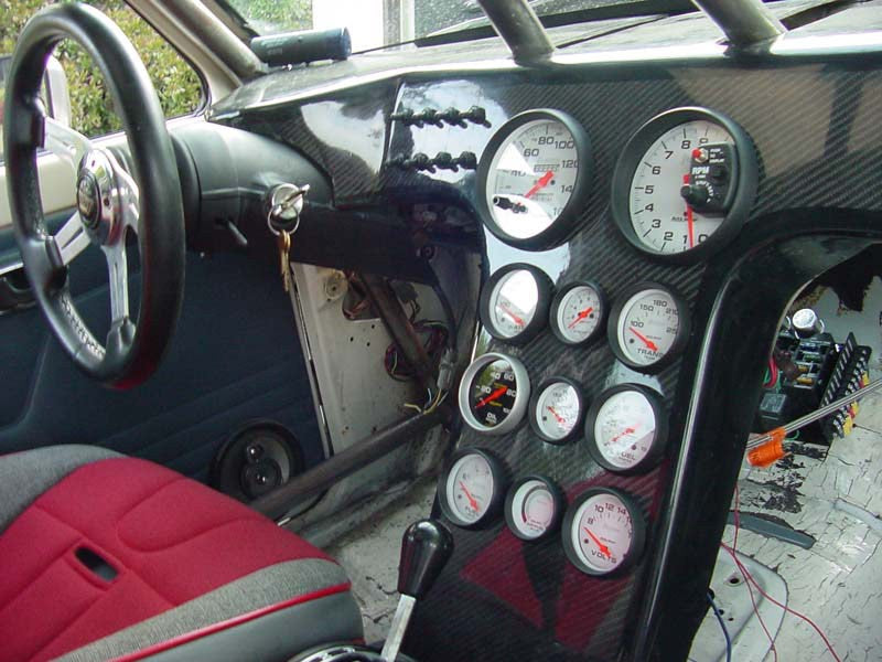 Mid Size Race Dash w/ Built In Center Console – FiberwerX